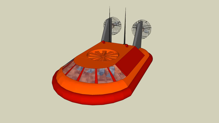 Rescue Hovercraft | 3D Warehouse