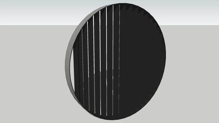 Sign Louvers round | 3D Warehouse