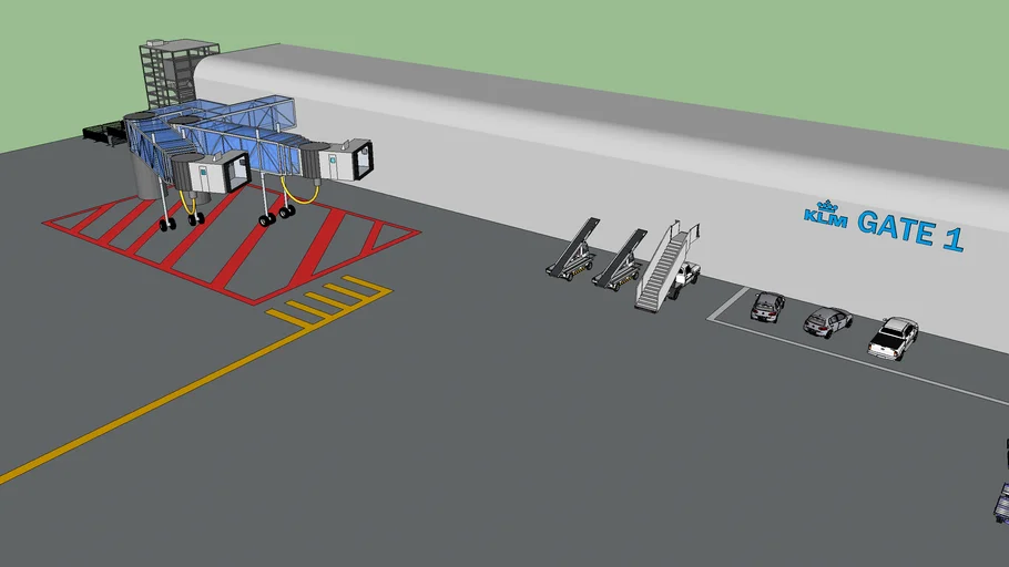 Gate (Not In Use) | 3D Warehouse