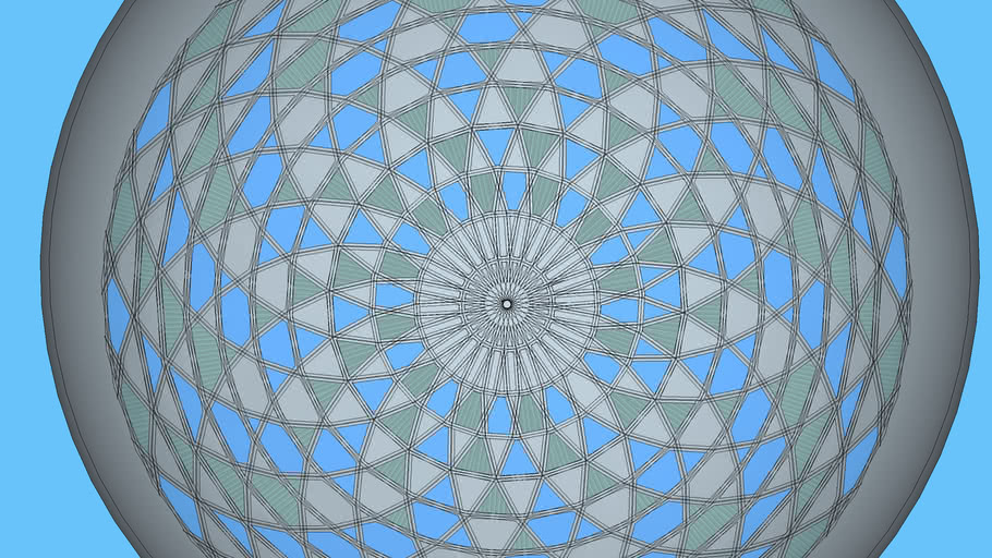 pattern dome | 3D Warehouse