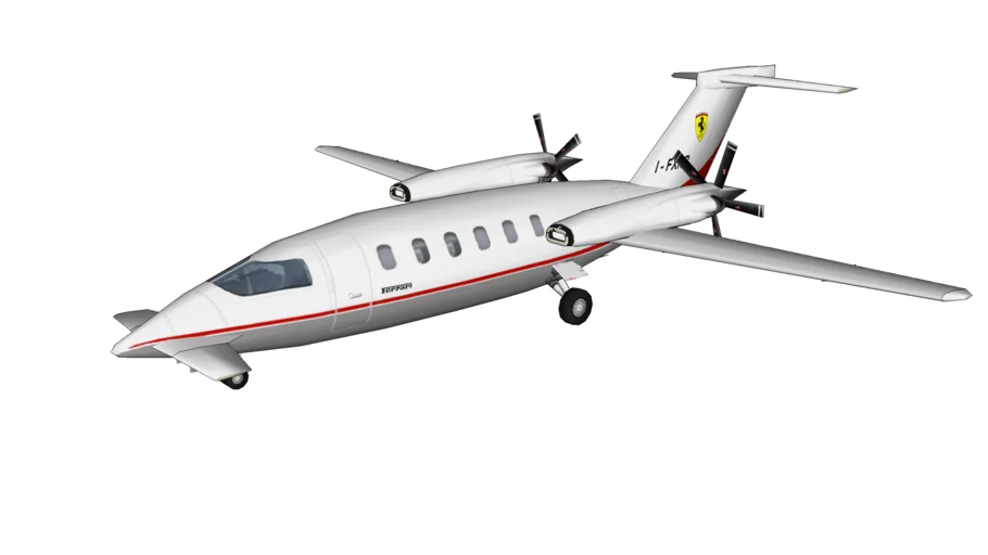 Piaggio P180 Avanti | 3D Warehouse
