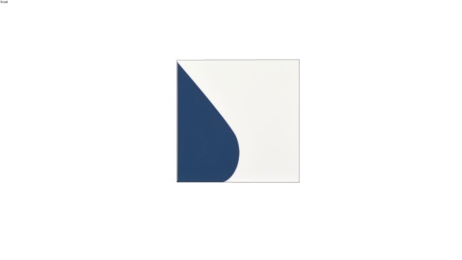 ATHOS BULCAO VIRGULA AZUL ESCURO 15,5x15,5 BR BOLD - PORTOBELLO | 3D ...