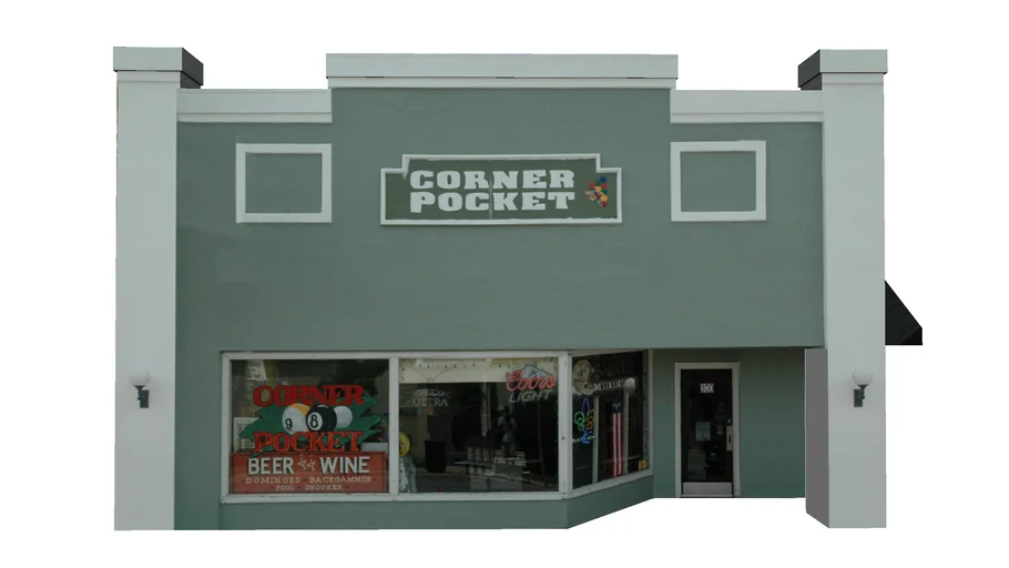 Corner Pocket Bar, 300 Harrison Avenue, Panama City, Florida | 3D Warehouse