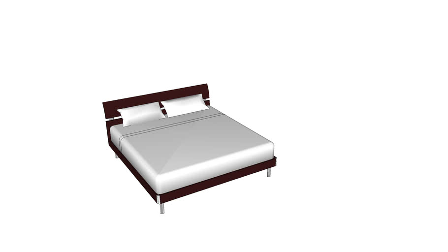 SCAN DESIGN Paloma Bed QN | 3D Warehouse