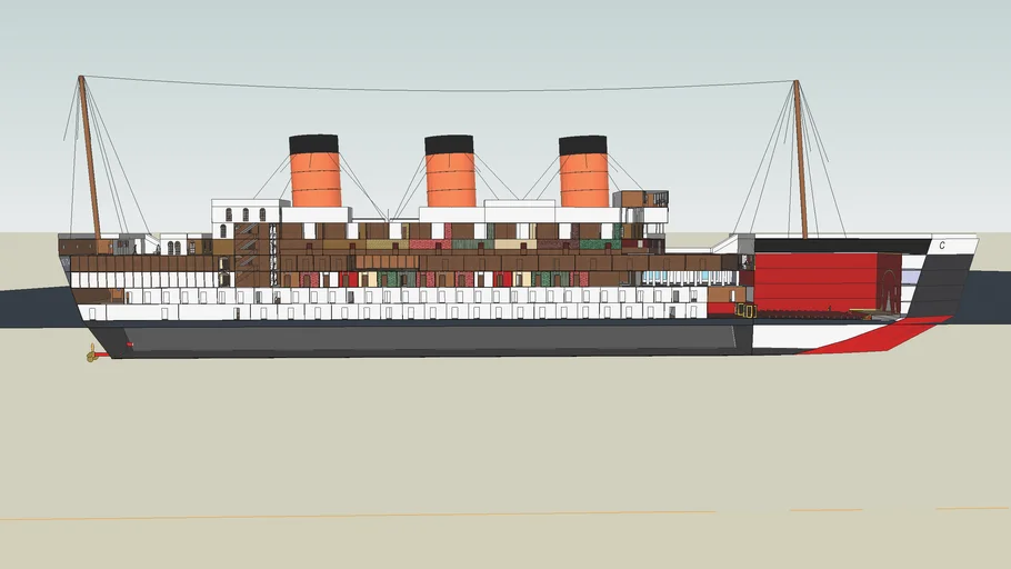 Royal Mail Steamer Authentic | 3D Warehouse
