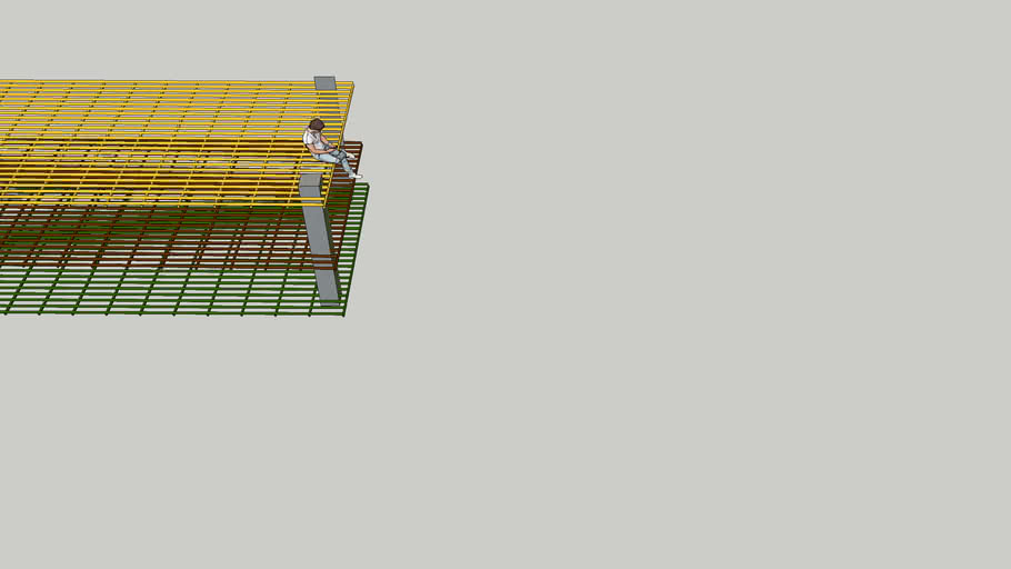 hamaca con bloque en niveles | 3D Warehouse