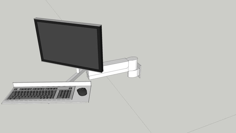 Computer Swing Arm | 3D Warehouse