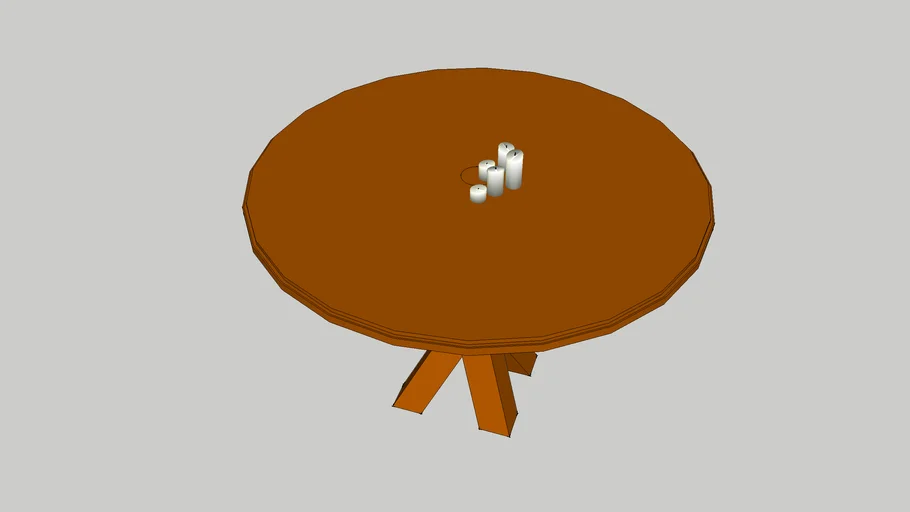 basic table | 3D Warehouse