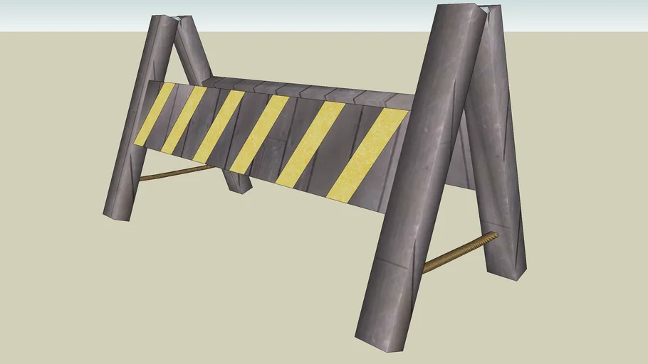 Road Block | 3D Warehouse