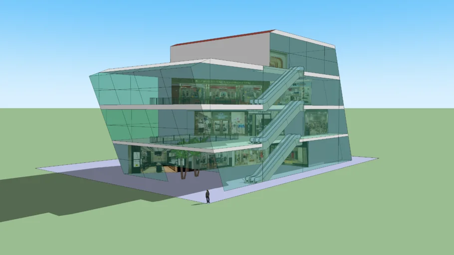 mall shopping center | 3D Warehouse