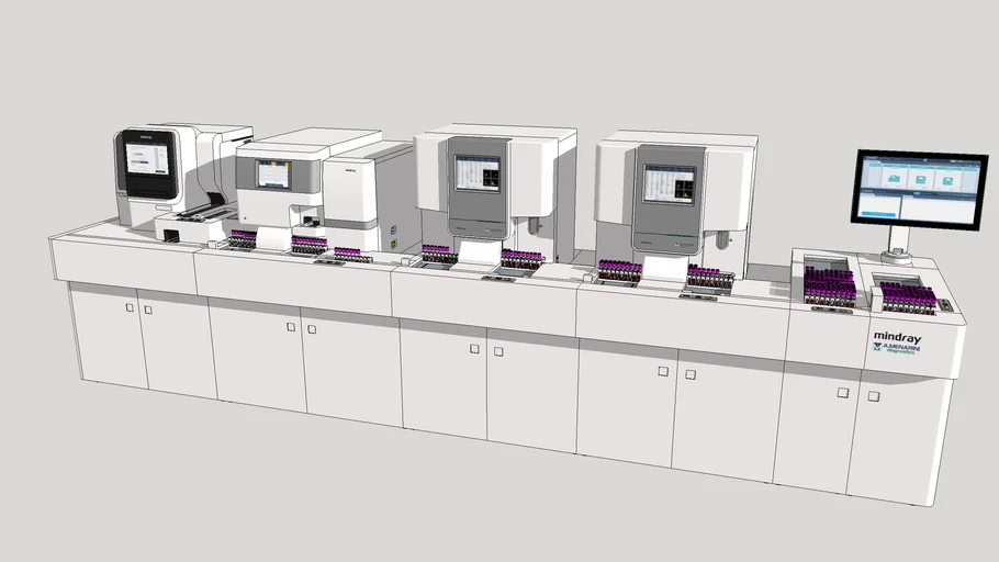 MINDRAY CAL 8000 211 Plus 2.0 MC-80 | 3D Warehouse