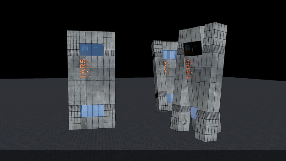 Interstellar TARS | 3D Warehouse