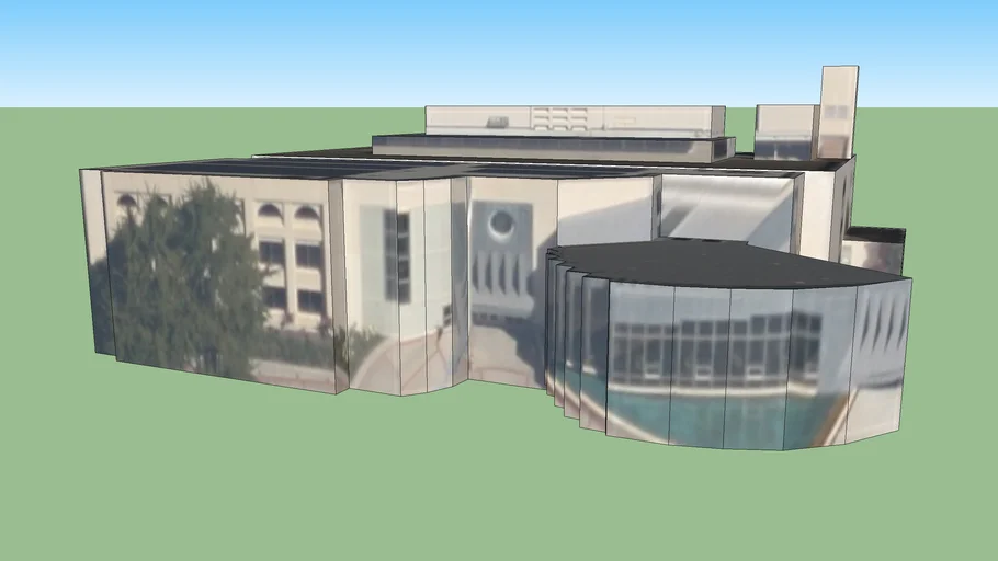 Gleeson Library building at USF | 3D Warehouse