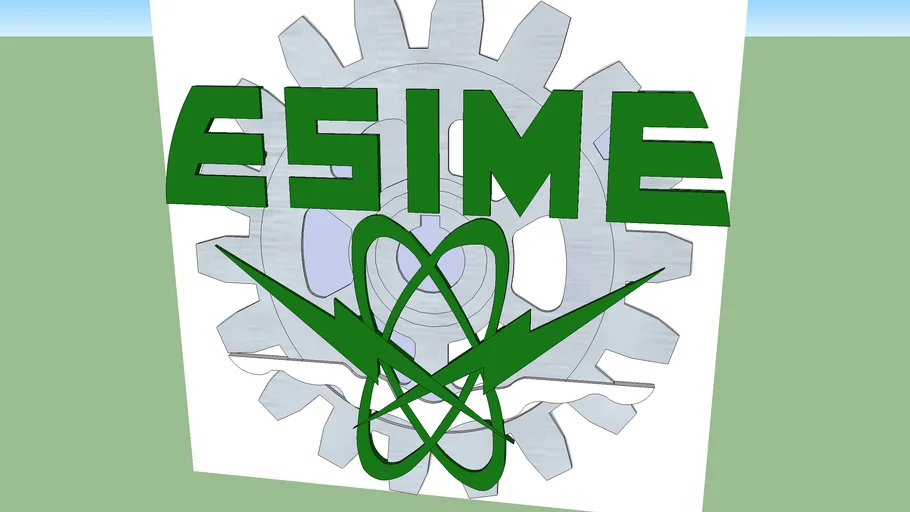 ESIME escudo | 3D Warehouse