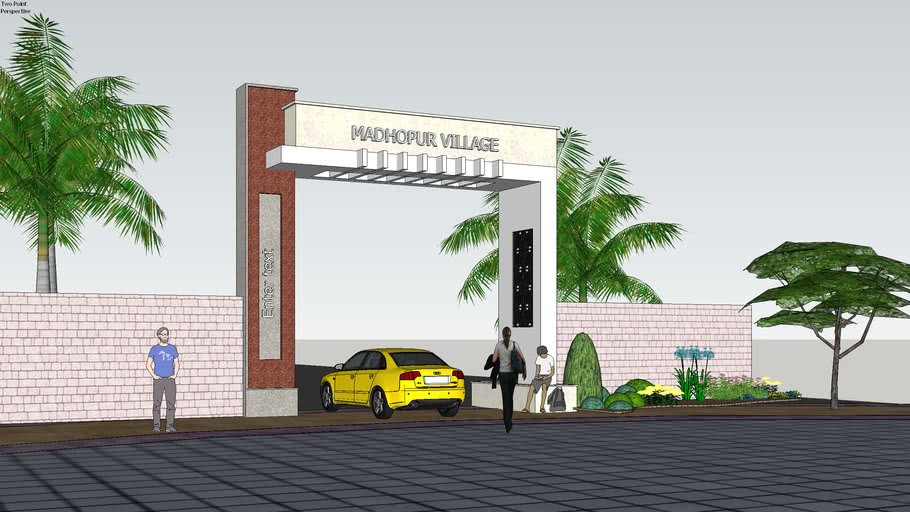 gateway view | 3D Warehouse