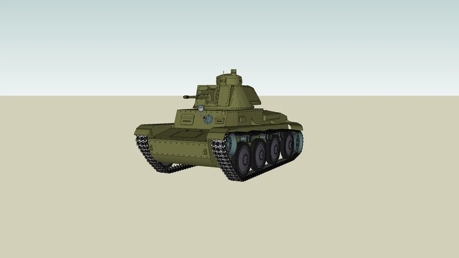 LTP tank Perú - 1941 (Panzer 38t) | 3D Warehouse