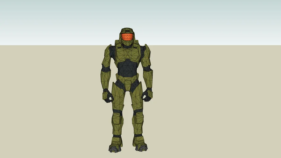 master chief | 3D Warehouse