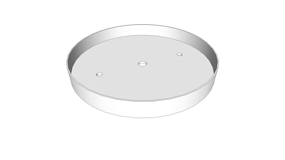 ELECTRICAL, BASE PLATE, FOR MOUNTING SPOTLIGHT | 3D Warehouse