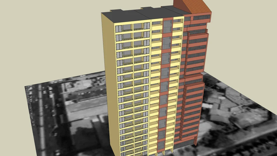 3 edificios en el golf | 3D Warehouse