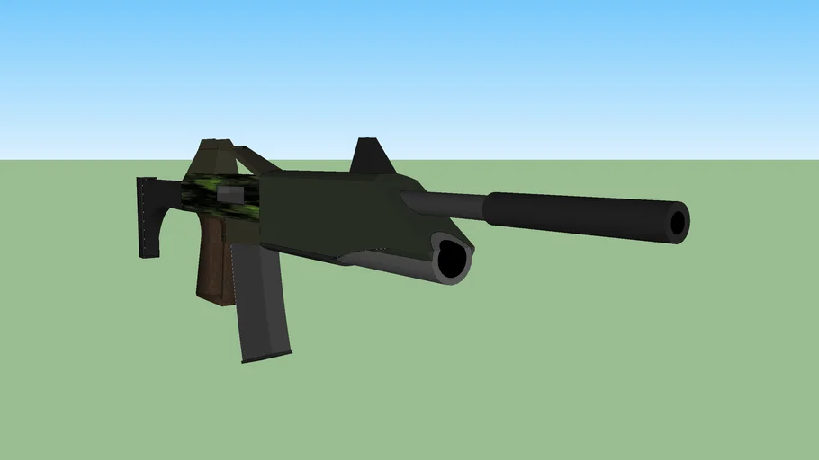 future assault rifle 4 | 3D Warehouse