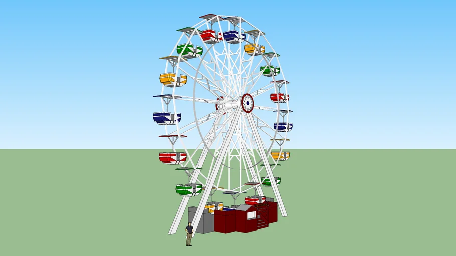 Playcenter - Roda Gigante | 3D Warehouse