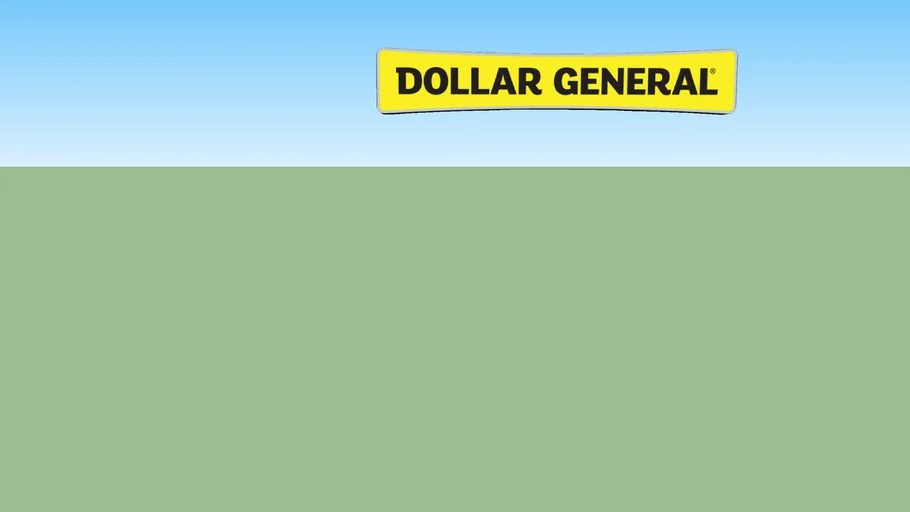 Dollar General Logo Wall Signage | 3D Warehouse