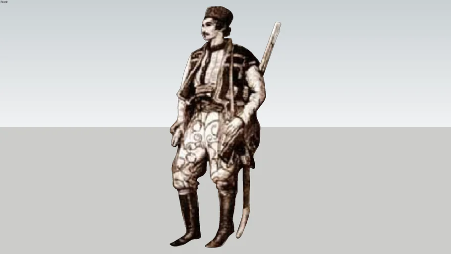 vlach soldier 2D | 3D Warehouse
