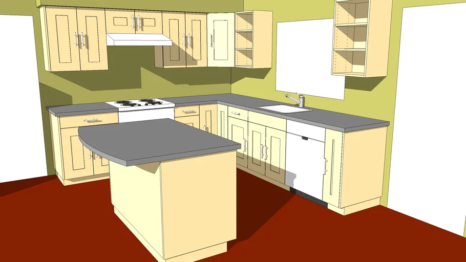 Kitchen Proposal | 3D Warehouse