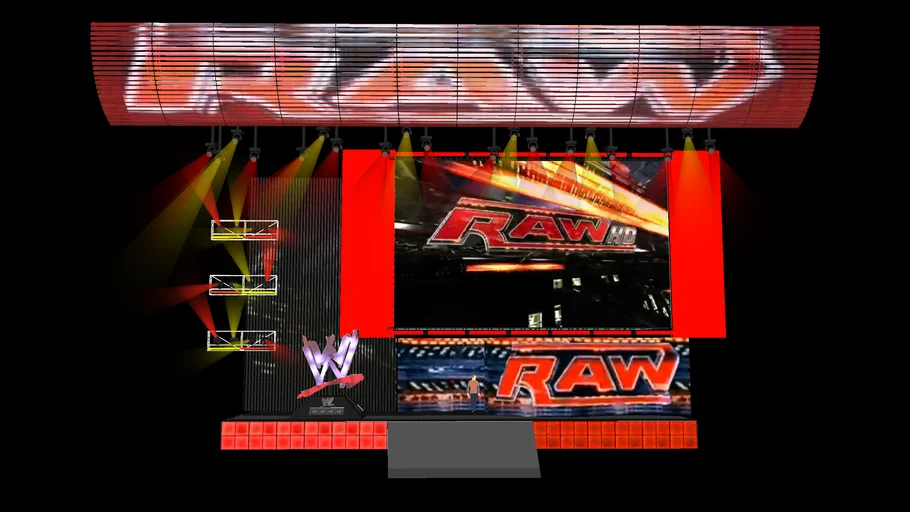 WWE/HD RAW | 3D Warehouse