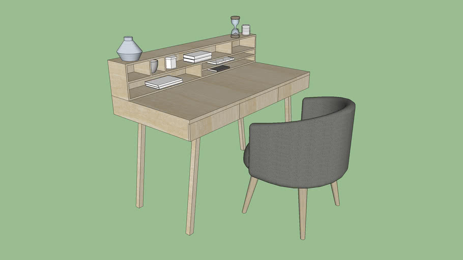 Bureau IKEA | 3D Warehouse