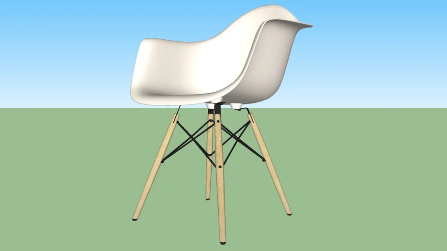 Eames DAW chair | 3D Warehouse