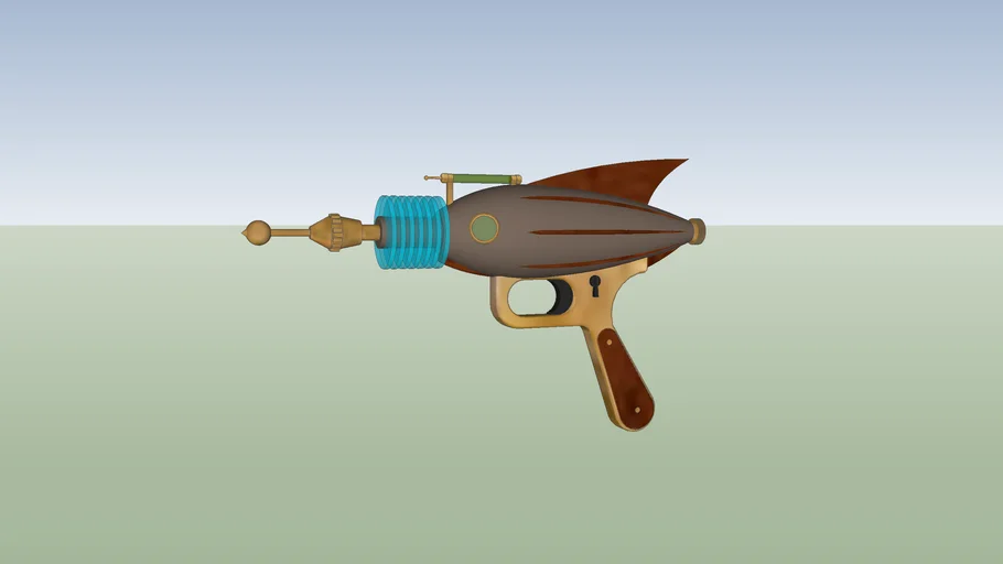 Steampunk Ray Gun | 3D Warehouse