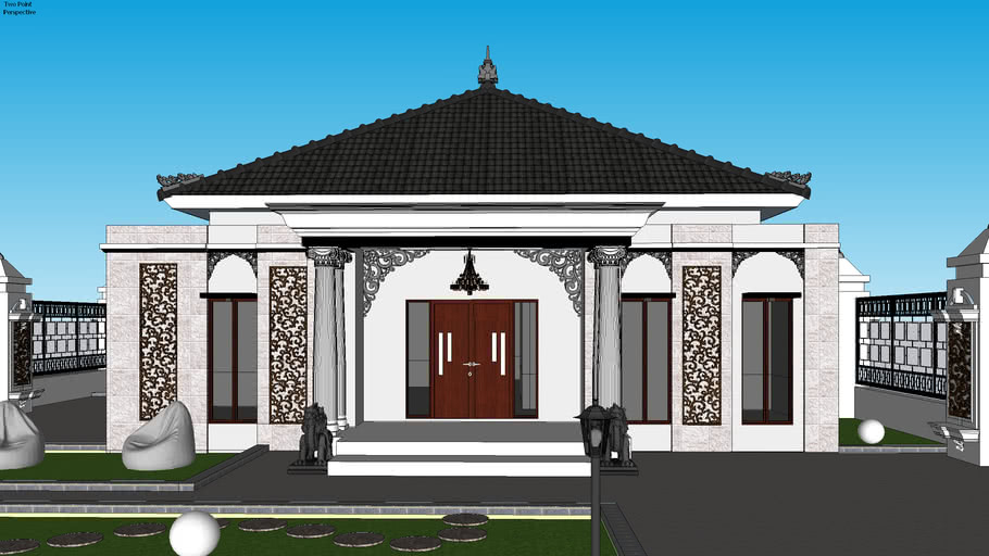 RUMAH BALI TROPIS | 3D Warehouse