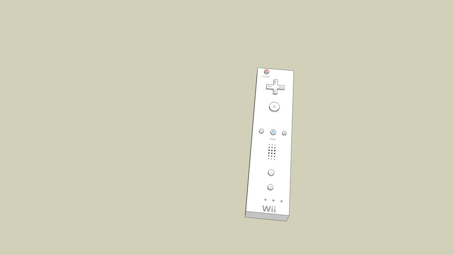 Wii_remote | 3D Warehouse