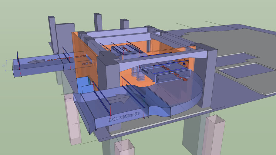 ac ducting | 3D Warehouse
