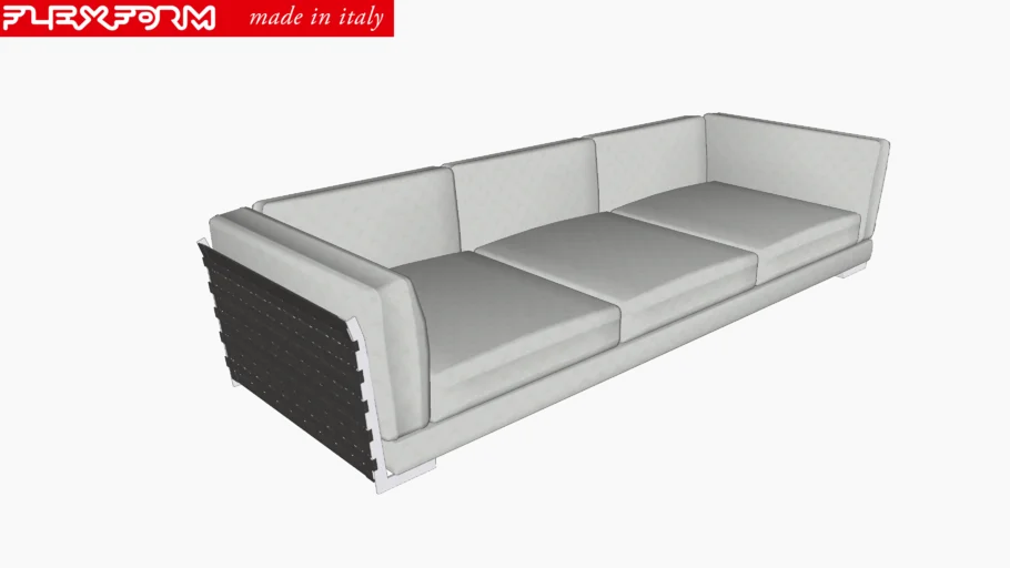 Flexform Antonio Citterio Cestone 09 Sofa 310 | 3D Warehouse