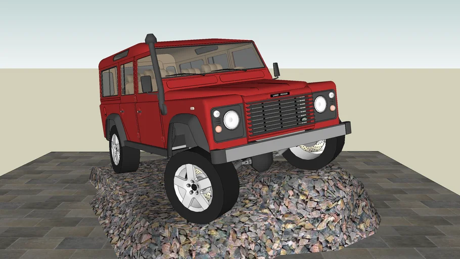 Land Rover DEFENDER 110 | 3D Warehouse