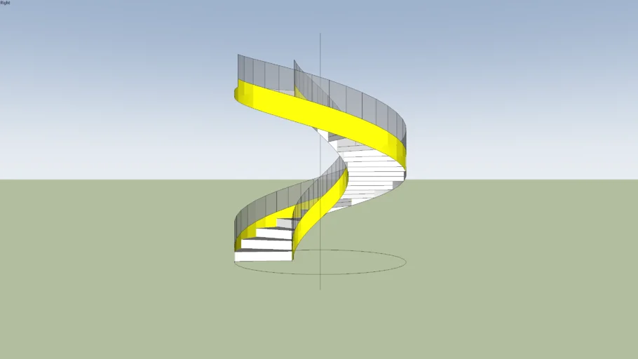 Spiral_staircase | 3D Warehouse