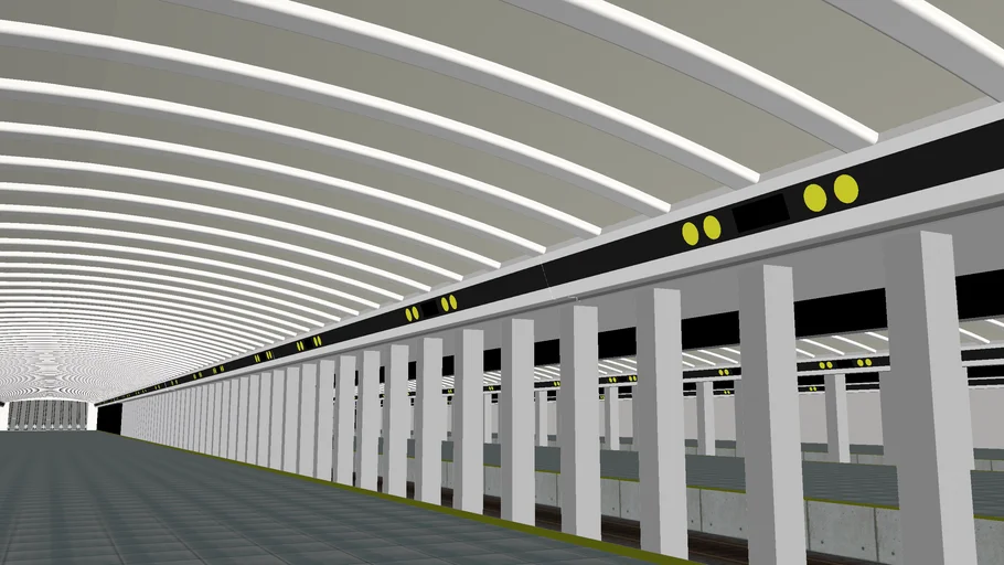 Hypothetical PATH Station | 3D Warehouse