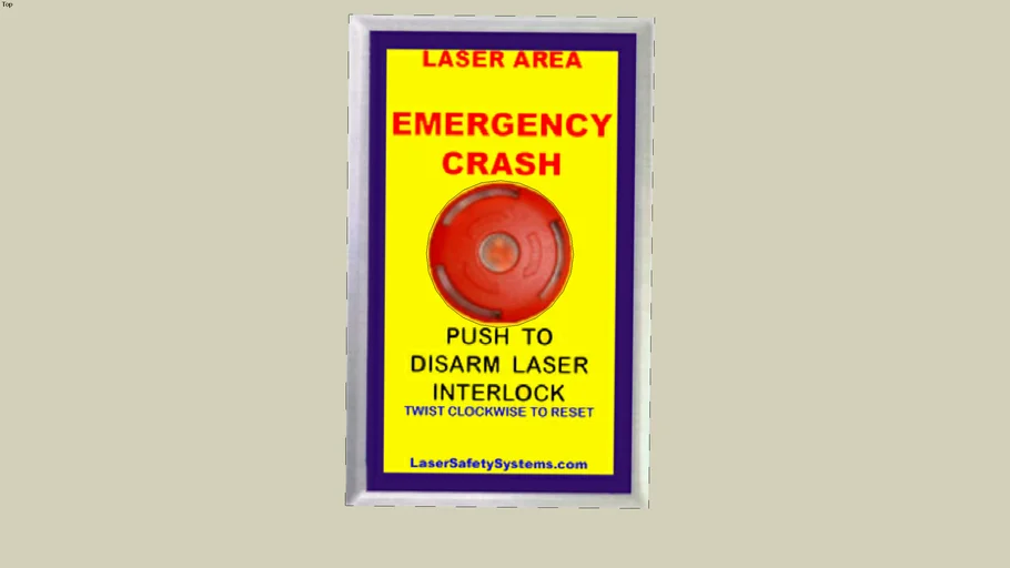 E-Stop Emergency Crash Module | 3D Warehouse
