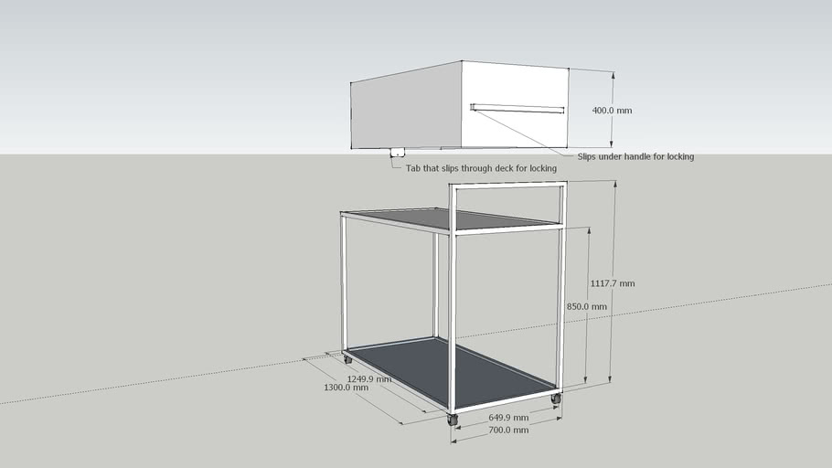 Work Trolley | 3D Warehouse