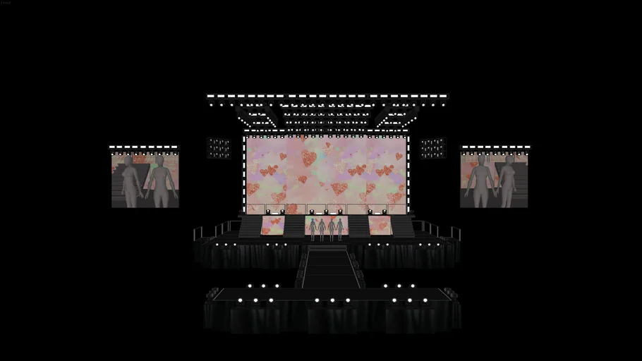 Girl Group Arena Stage | 3D Warehouse