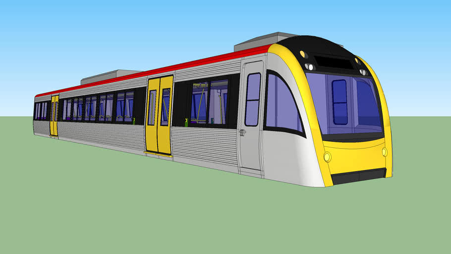 Queensland Rail IMU Train Cab | 3D Warehouse