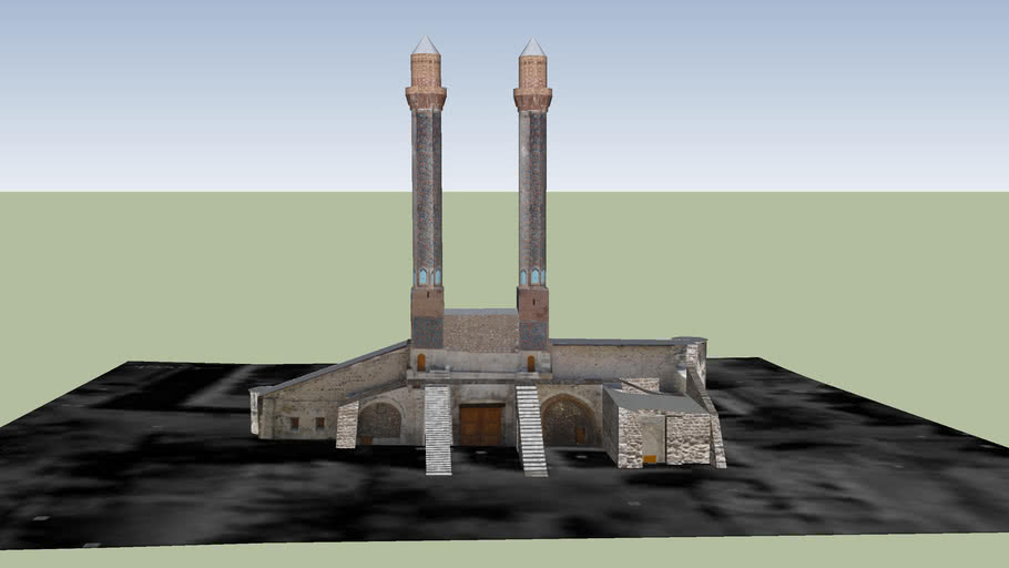 cifte minare | 3D Warehouse