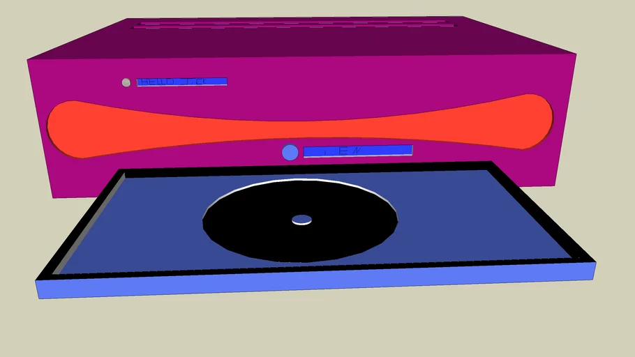 cd player | 3D Warehouse