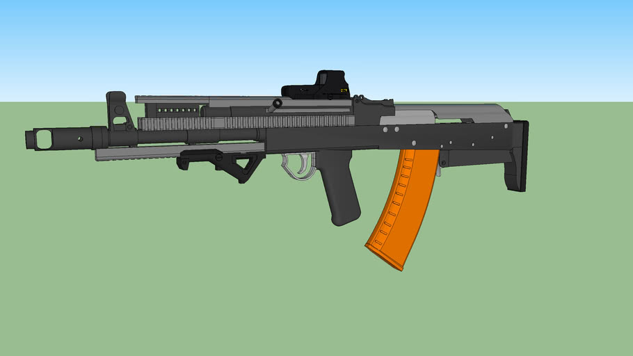 AK74 bullpup | 3D Warehouse