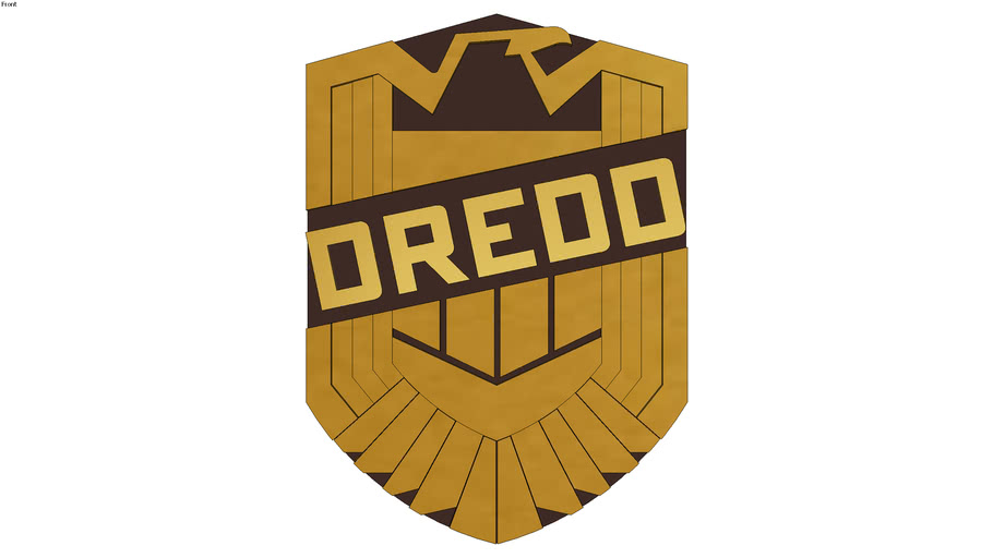Judge Dredd Emblem | 3D Warehouse