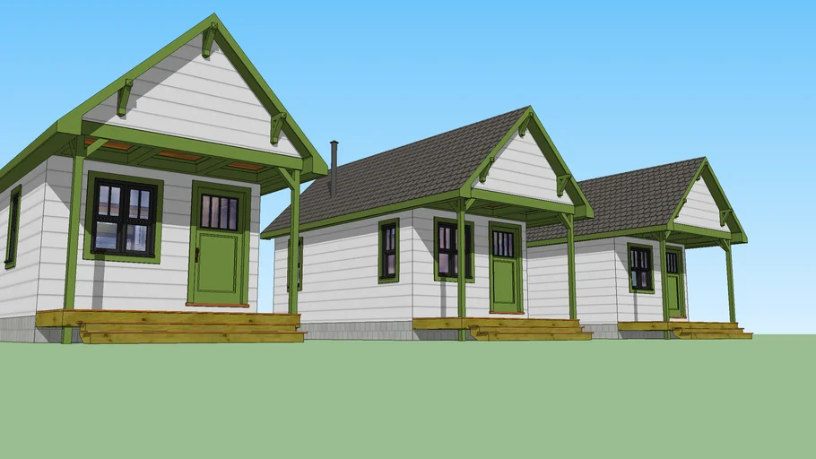 Judey's Camp Cabins | 3D Warehouse