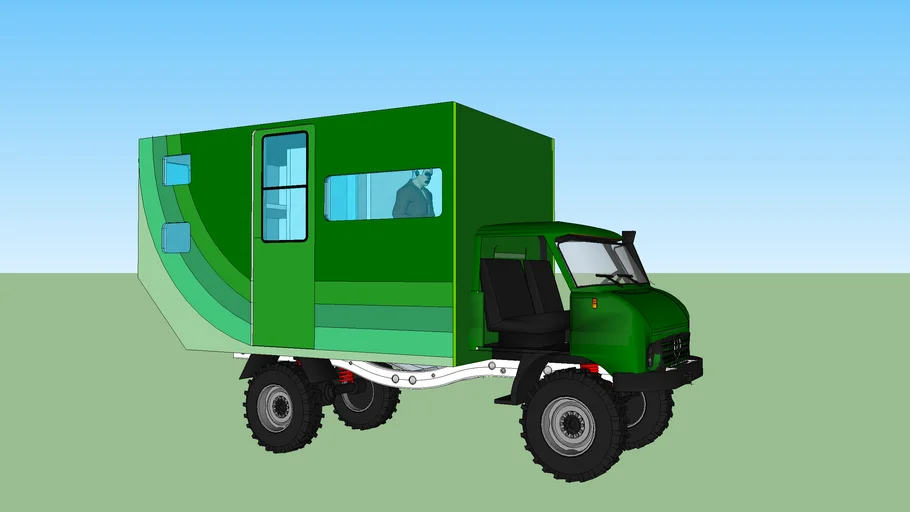 Unimog Camper | 3D Warehouse