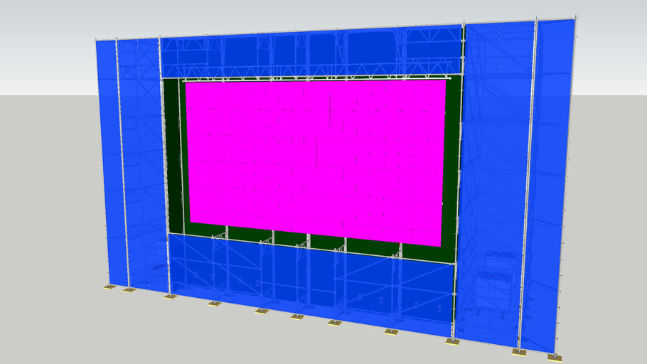 Screen Tower 10x5.5 rivermall V1 | 3D Warehouse